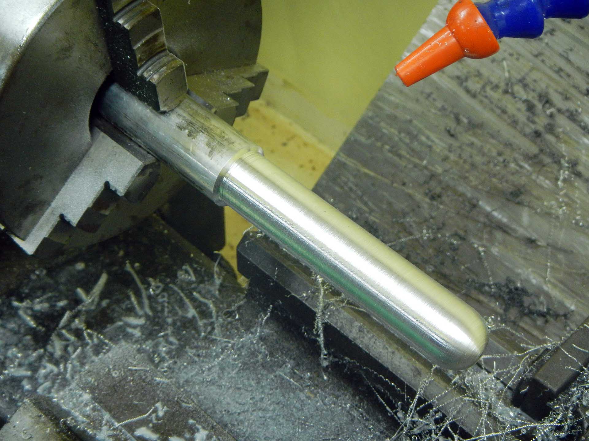 Turning the Steering Rack Extensions | LudemannEngineering