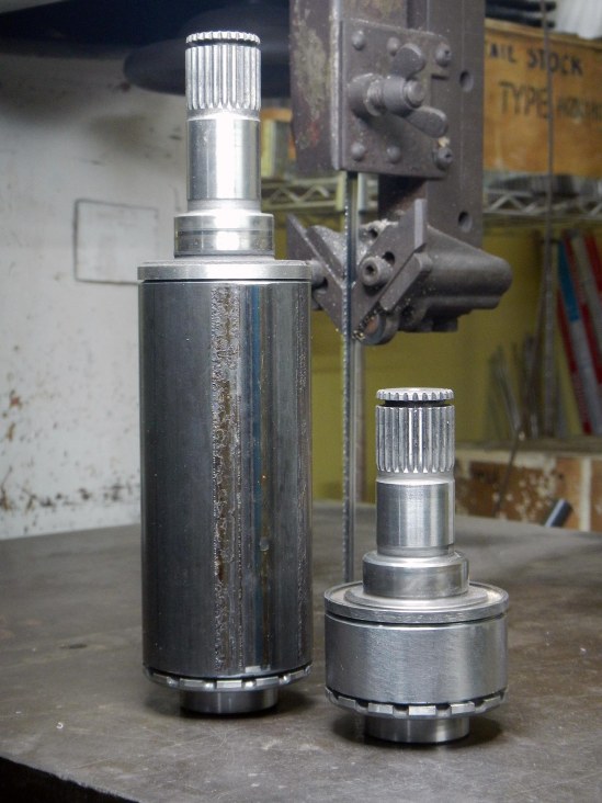 Building the Axle Halfshaft Extensions | LudemannEngineering