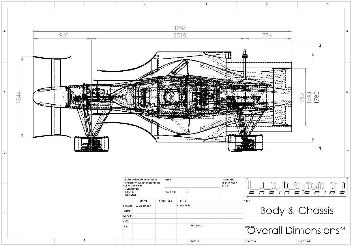 Drawing: Overall Dimensions | LudemannEngineering